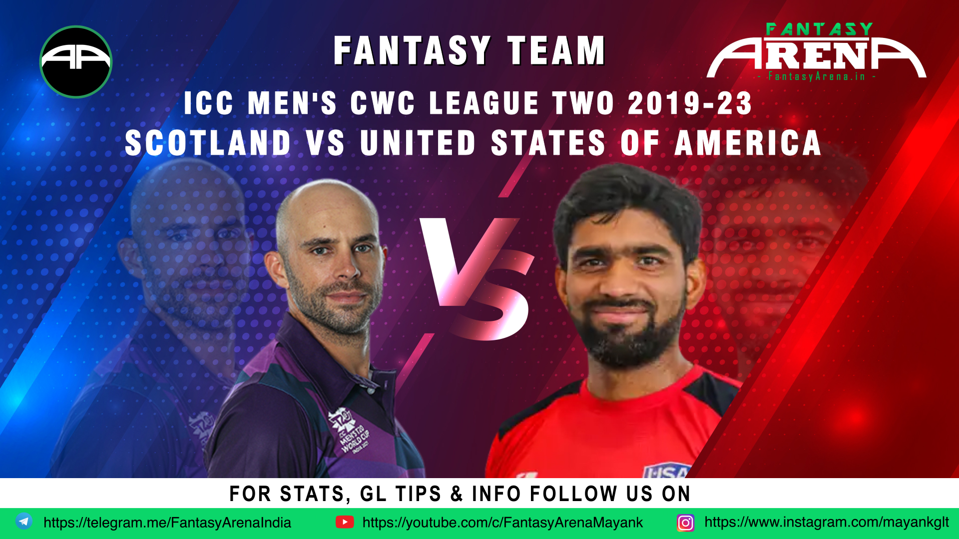 Scotland vs United States of America - Match 6